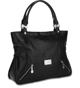 Croc Tote (Black) - RIONI
